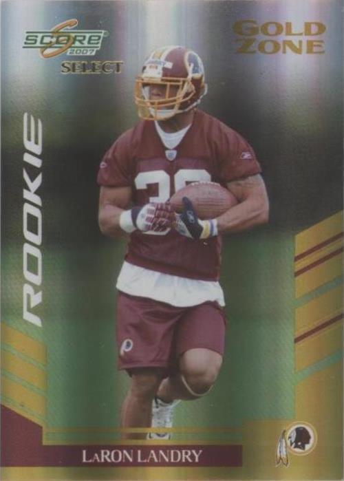 2007 Score Select - Rookie LaRon Landry #342 Gold Zone /50 (RC) for ...
