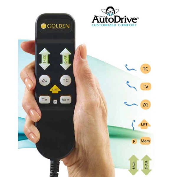 Golden Technologies Lift Chair Zkad-1 MaxiComfort Auto Drive Hand ...