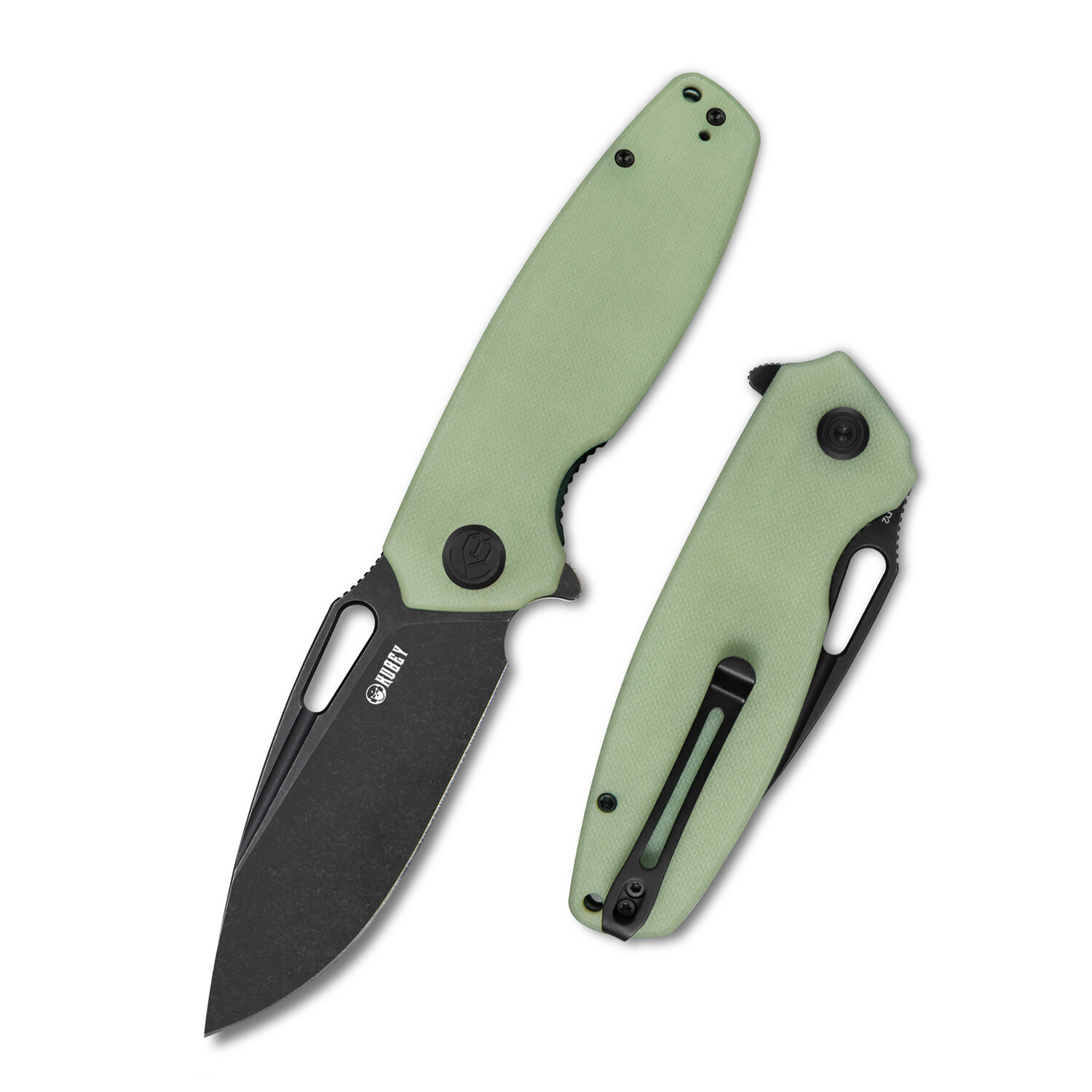 Kubey Tityus Folding Knife Stout D2 Blade Everyday Carry Utility Knife ...