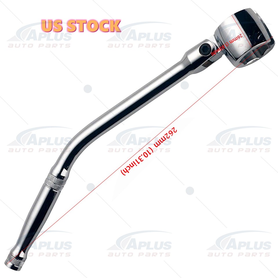 US O2 Oxygen Sensor Wrench Flexi-head 7/8" 22mm Hex 6pt Car Repair Tool ...