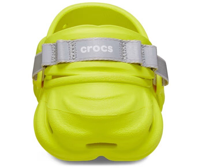 Crocs Echo Clogs w/ Reflective Strap Acidity Neon Yellow Slides Men’s ...