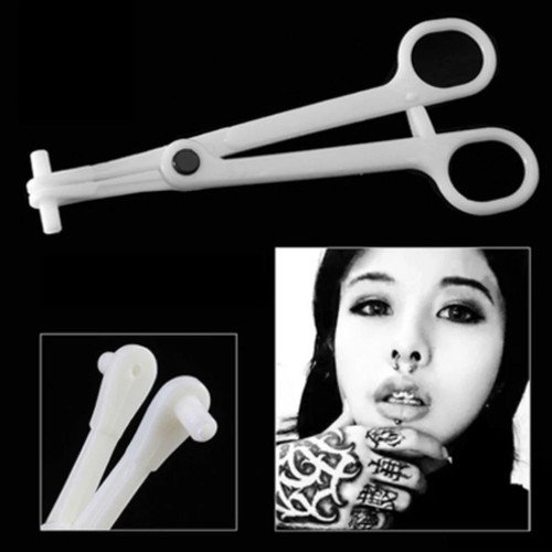 Puncture Aids Professional Clamp Piercing Tool Ear Lip Navel Nose Open ...