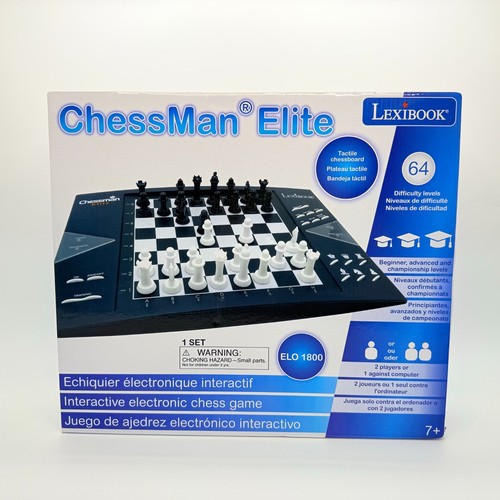 Chessman Elite Interactive Electronic Chess Game +, 64 Levels of CG1300 ...