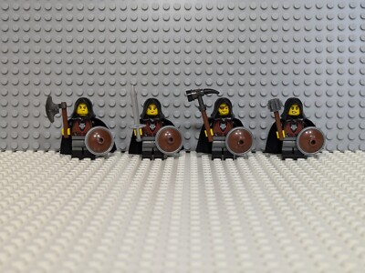 LEGO Wolfpack Caped Melee & Shield Minifigures MOC | eBay
