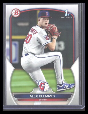 2023 Bowman Draft ALEX CLEMMEY #BD-79 1st Prospect Guardians NOCO | eBay