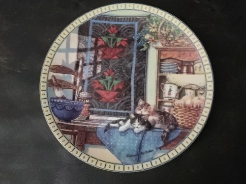 Bradex/Knowles-Cozy Country Corners, Lazy Morning Hannah Ingmire Plate ...