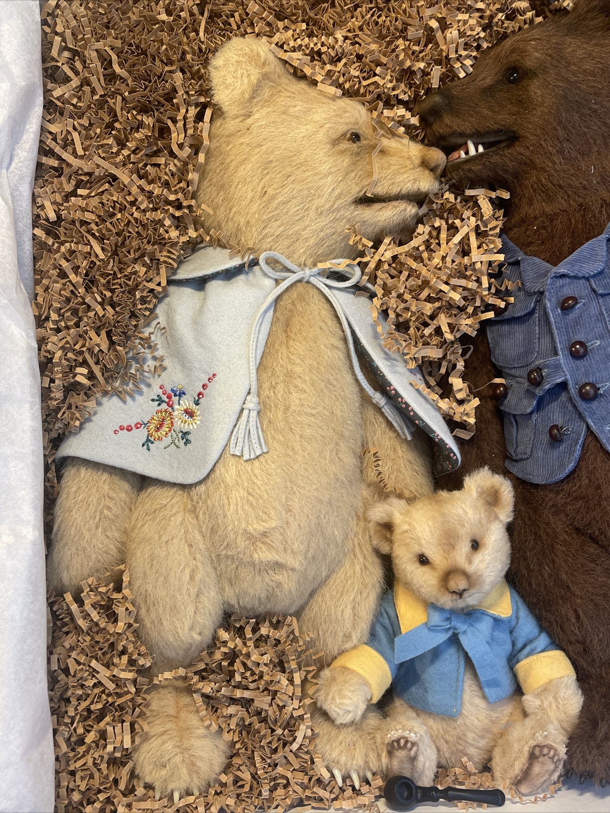 R. JOHN WRIGHT AND THE THREE BEARS WITH MATCHING #'s MIB | eBay