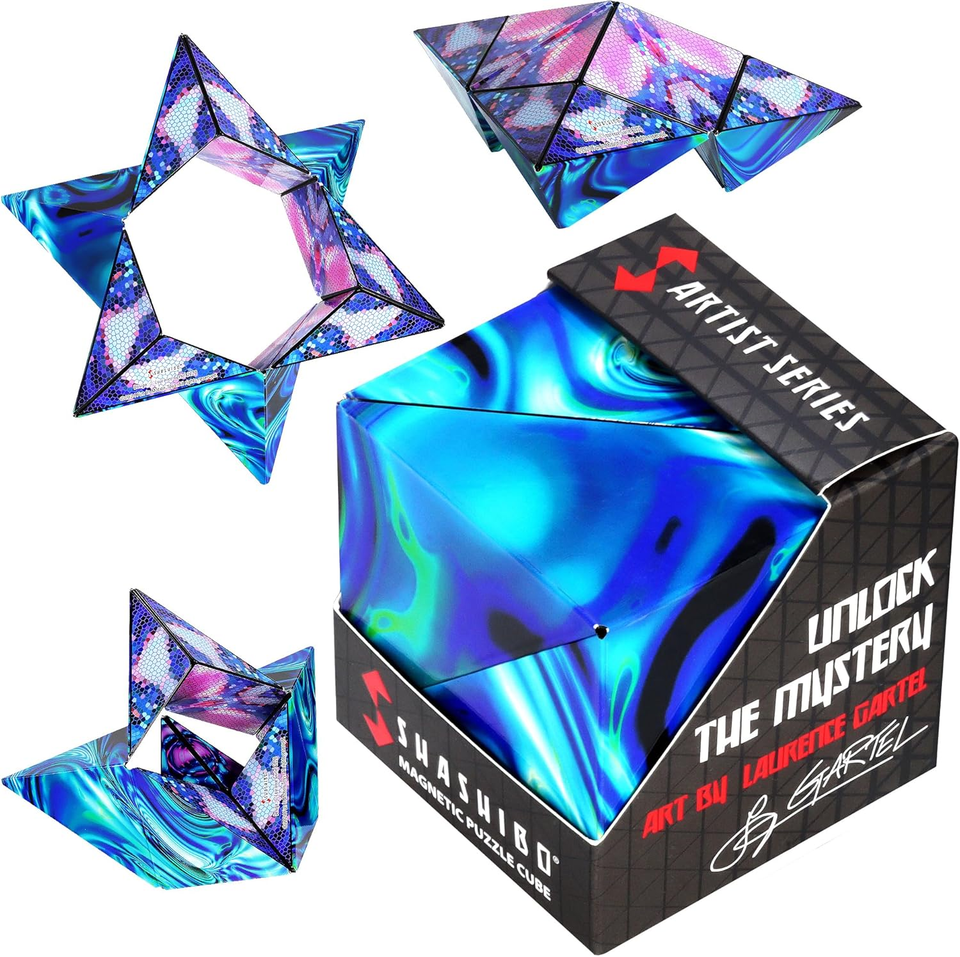 Shape Shifting Box - Award-Winning STEM Fidget Toy with Strong Magnets ...