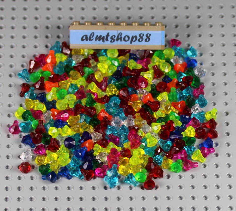 LEGO - Gems Jewels Crystal Rock - PICK YOUR COLORS - Stone Diamond ...