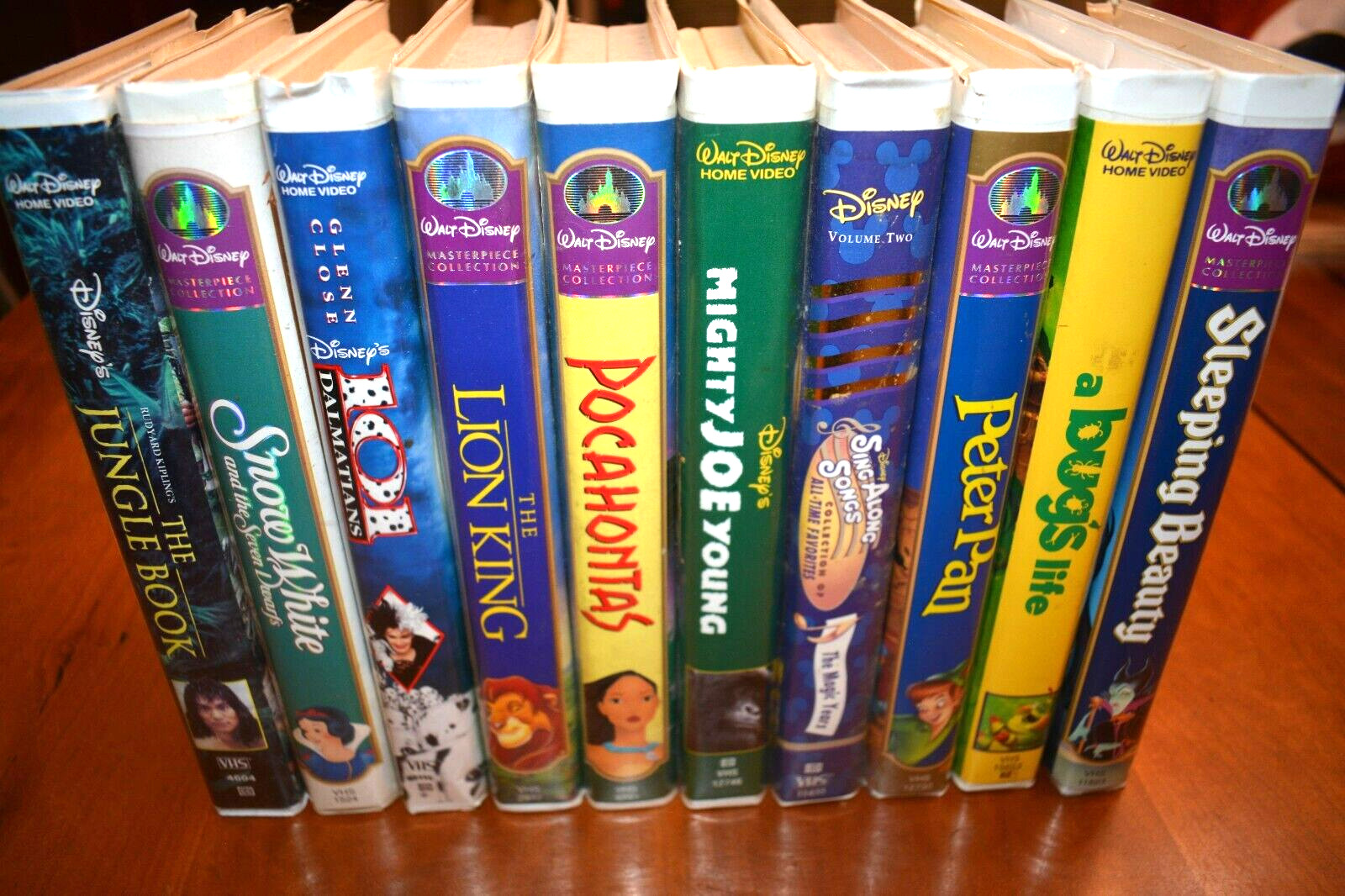 Lot - 10 Walt Disney VHS Tapes Movie Lot | Grelly USA