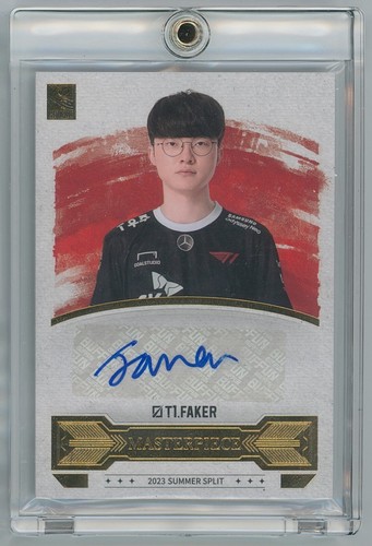 Faker Autograph 2023 League Of Legends Auto LCK SKT T1 Esports Card ...