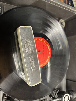 Rare Vintage Summit Magnetic LP Vinyl Record Cleaner Retro | eBay