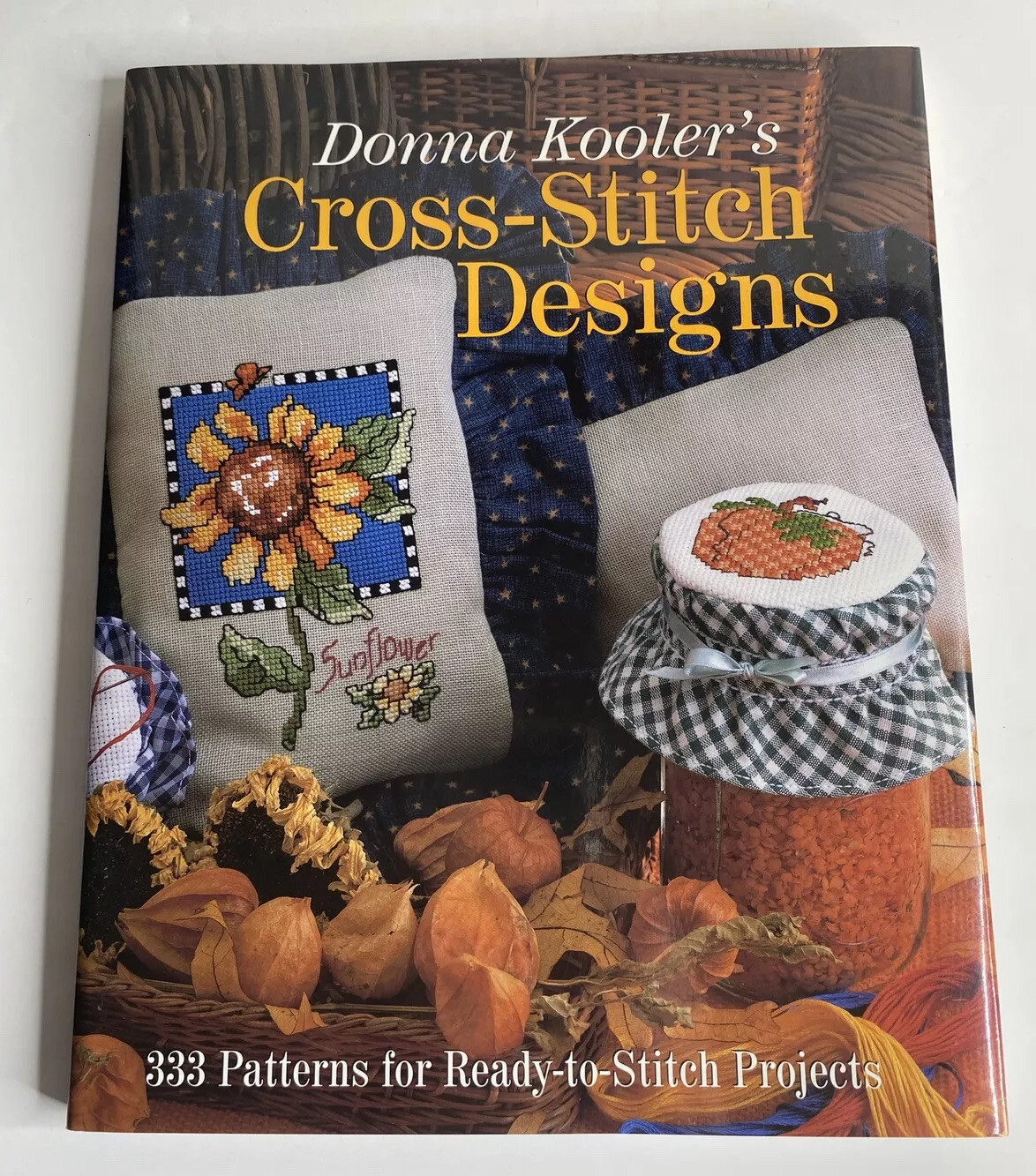 VTG Donna Kooler's Cross-Stitch Designs 333 Patterns Ready-to-Stitch ...