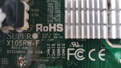 Supermicro X10SRW-F Server Motherboard with Xeon E5-1650 V4 Processor ...