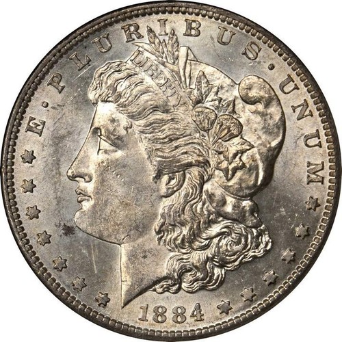1884-S NGC MS61 Semi-Key Morgan Dollar Silver $1 | eBay