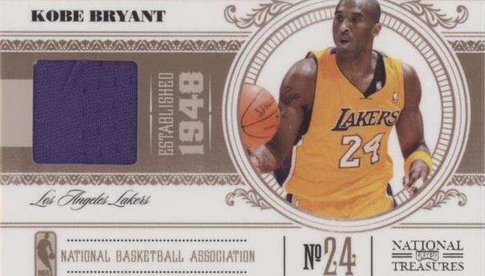 2010-11 Playoff National Treasures - Kobe Bryant #42 Century Materials ...