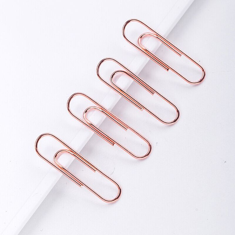 160pcs Mini Metal Paper Clips Bookmarks Photo Letter Binder Clip ...