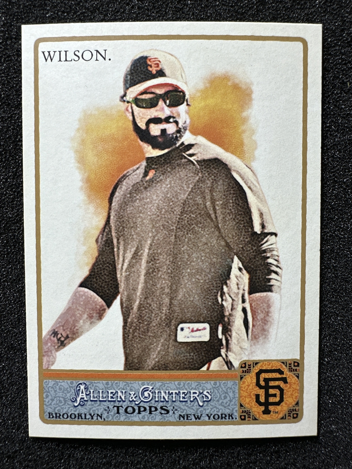 BRIAN WILSON #279 2011 Topps Allen & Ginter's QTY San Francisco Giants ...