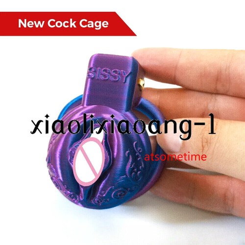 Male Invisible Chastity Locks Cage Abstinence Chastity Device Rings ...