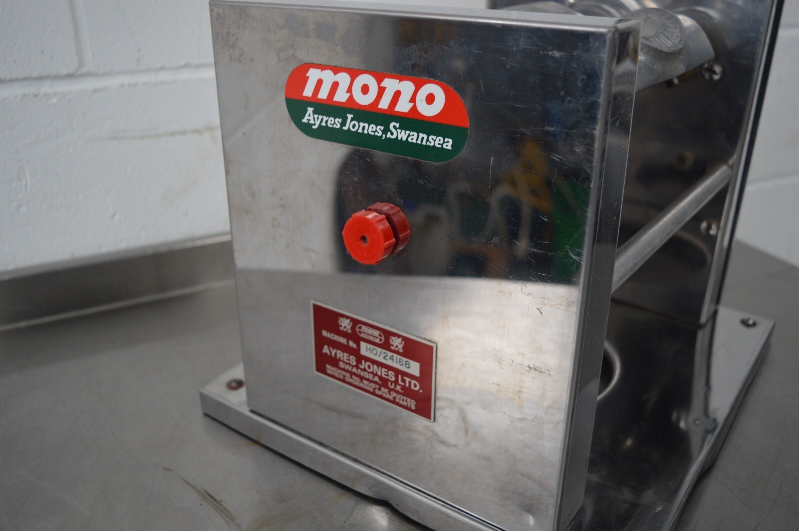 Mono pasty press machine for a 13cm x 9cm x 5cm thick pasty FWO FREE P ...