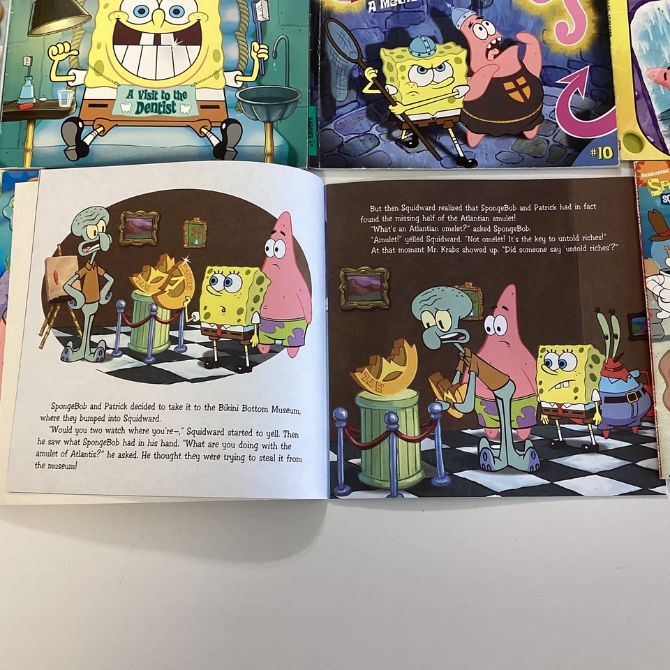 SpongeBob nickelodeon Kindergarten 1st 2nd Grade Story 12 Children's ...