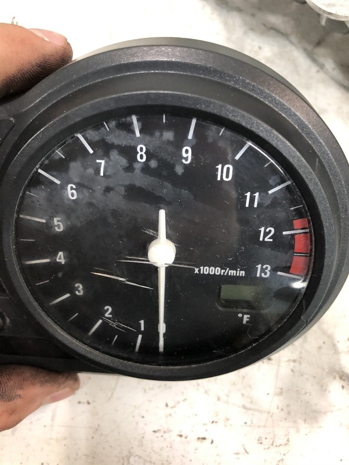 01 Yamaha YZF R1 R 1000 dash panel gauges speedometer tachometer | eBay