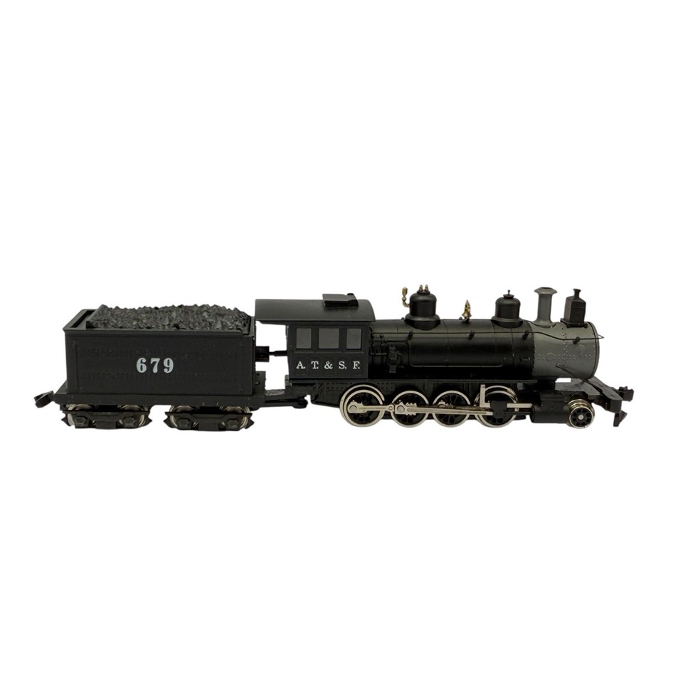 Roundhouse R-T-R / 2-8-0 Locomotive & Tender 8007 #679 AT&SF Santa Fe N ...