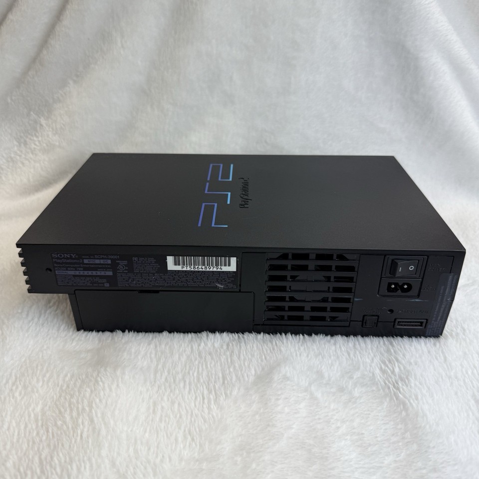 Sony PlayStation 2 PS2 FAT Console Bundle SCPH-39001 w Memory Card + 5 ...