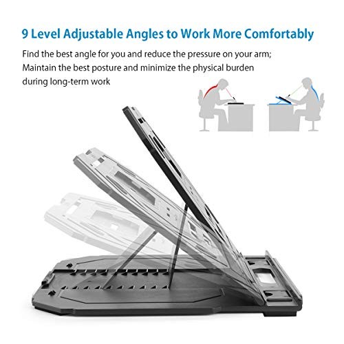 Drawing Tablet Stand, Laptop Stand, Foldable Stand for Tablet Display ...