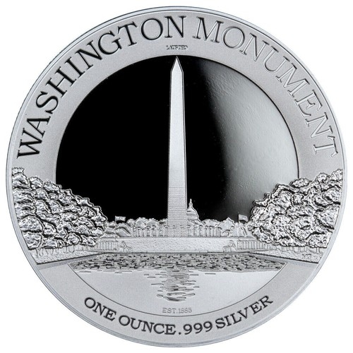 2015 Washington Monument 1 oz Silver Coin | eBay