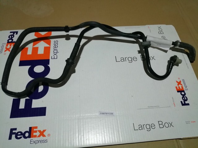 Brake Booster Hose With Check Valve Genuine for BMW 11667611336 for ...