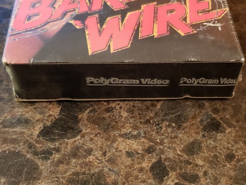 BRAND NEW Barb Wire (VHS; 1996) Pam Anderson RARE Sealed OOP Watermarks ...