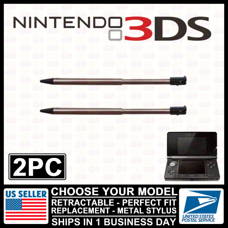 Metal Retractable Stylus For Nintendo NEW/3DS/2DS/DSi/XL/DS/Lite/LL ...