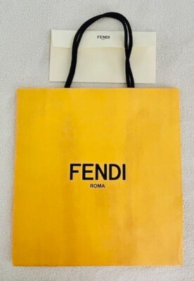 Authentic Fendi Shopping Bag For Handbag 14x13x5" MEDIUM + Receipt ...