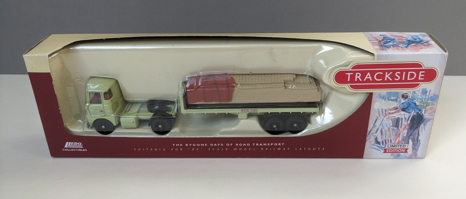 Lledo Trackside DG175004 Scammell Handyman Flatbed & Bricks Load ...