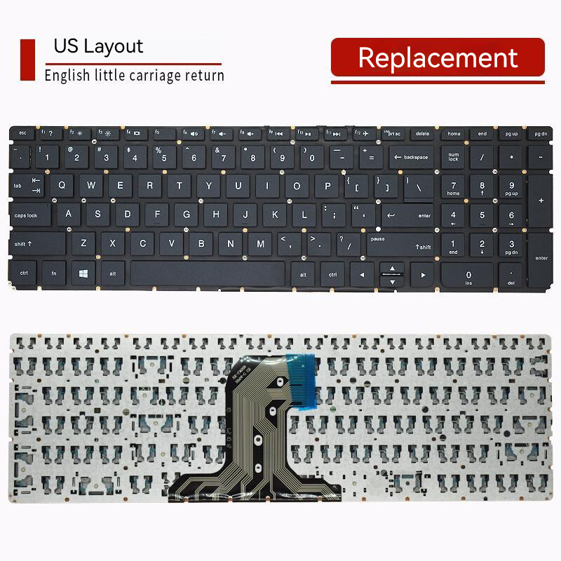 Laptop Keyboard for HP TPN-C125 C126 HQ-TRE 250 G4 255 G4 256 G4 US | eBay