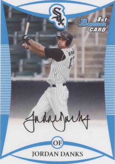 2008 Bowman Draft Picks & Prospects - Prospects Jordan Danks #BDPP11 ...