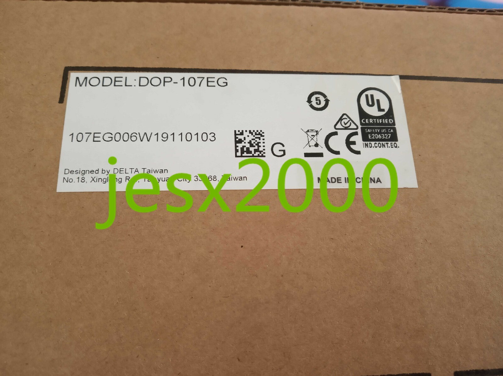 1PC Delta DOP-107EG Can Replace DOP-B07E515 HMI Touch Screen 7" inch ...