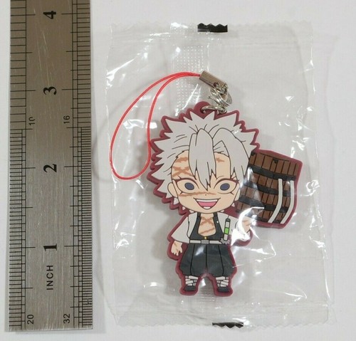 Demon Slayer Sanemi Shinazugawa Rubber Strap Keychain Anime B4539 | eBay UK
