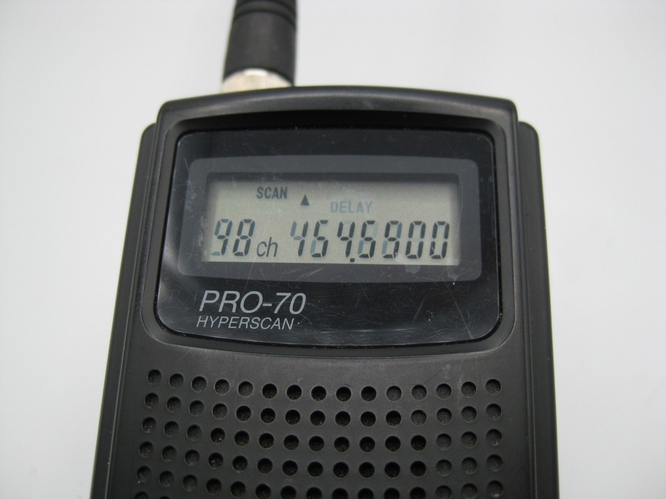 Radio Shack Pro-70 Hyperscan 50 Channel Direct Entry Programmable ...