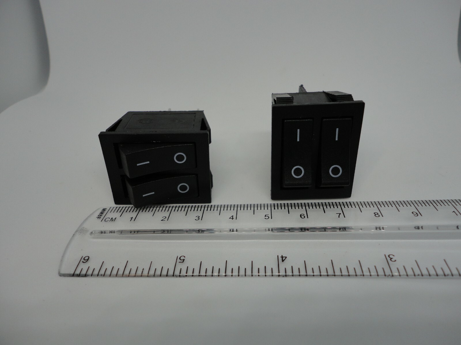 2 Pcs Pack Lot KCD8 T125 15A 250V 20A 125V CQC 4 Pins Dual Power Button ...