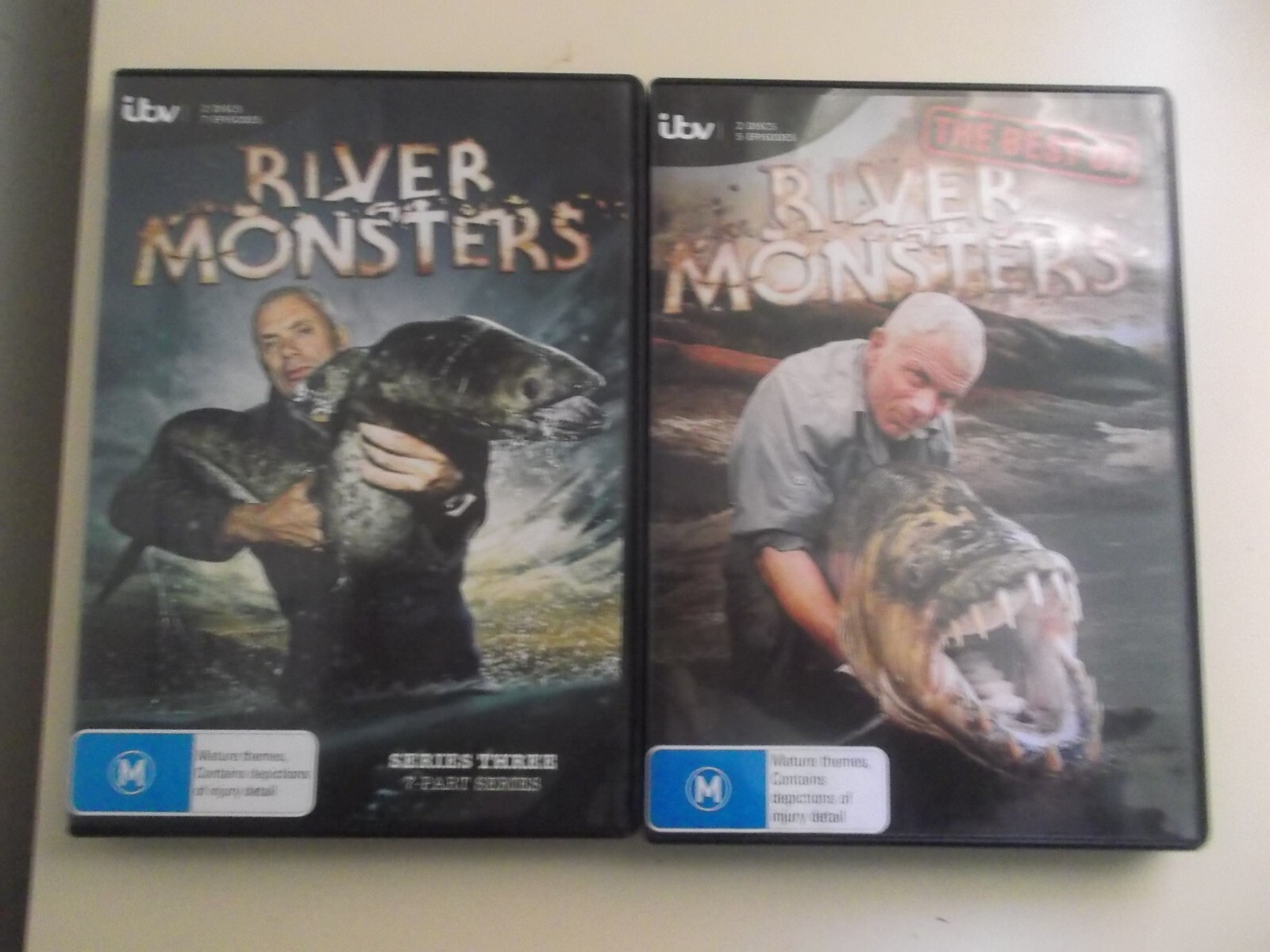 RIVER MONSTERS SERIES 1,3,5,7,9 THE BEST OF DVDS Region 4 JEREMY WADE ...