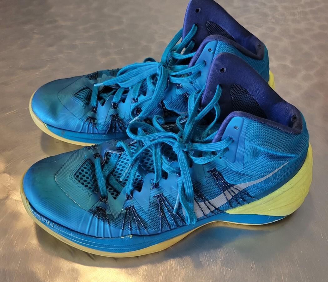 Nike Mens Hyperdunk 599537-300 Lunarlon Tropical Teal Basketball Shoes ...