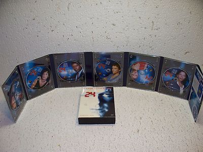 24 Season One ( 1 First ) DVD 6 Disc Set Kiefer Sutherland Jack Bauer ...
