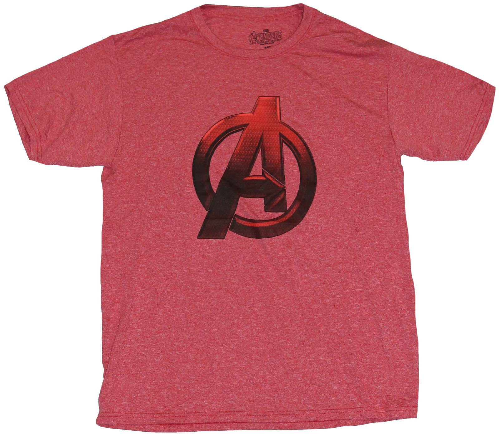 The Avengers Marvel Moisture Wicking Adult New T-Shirt - Red & Black A ...