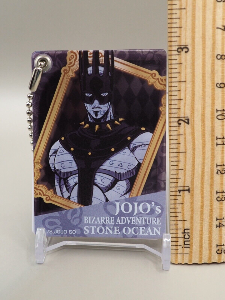 White Snake Jojo's Bizarre Adventure Mini Mirror Keychain Japan Anime ...