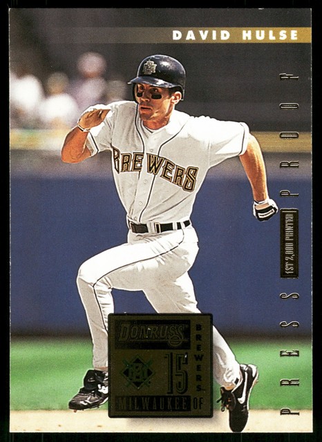 1996 Donruss - Press Proof #410 David Hulse /2000 for sale online | eBay