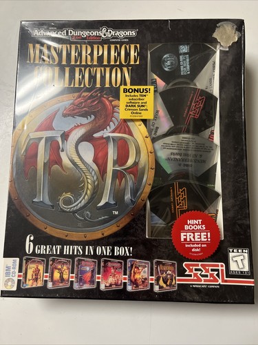 Advanced Dungeons & Dragons 2nd edition masterpiece collection pc lot ...