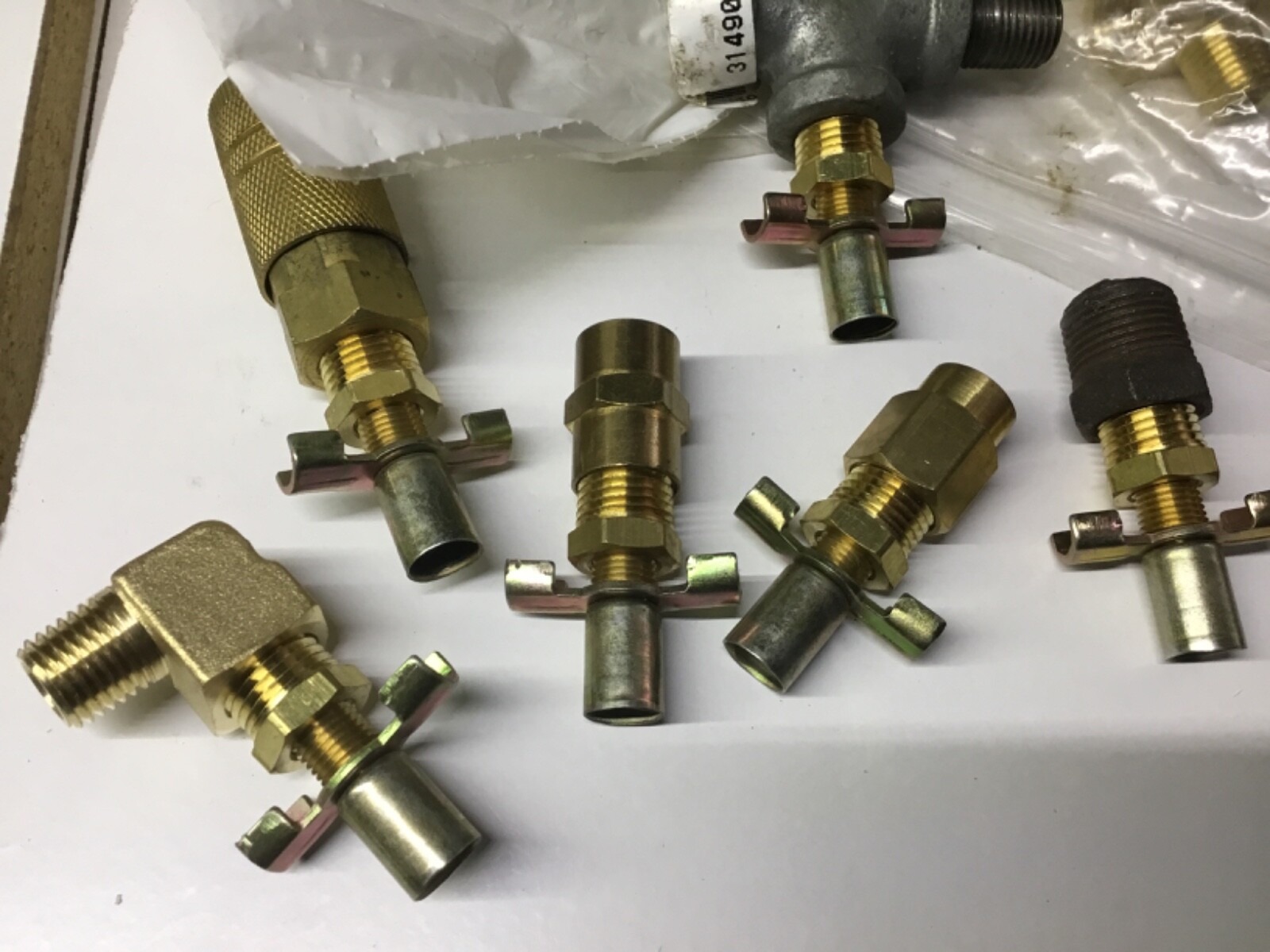 Ford Chevrolet gm Radiator PetCock Long Drain Tube original style brass ...