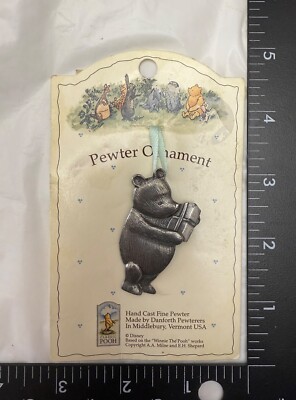 Danforth Pewter Disney Classic Pooh Pewter Christmas Ornament – Winnie ...